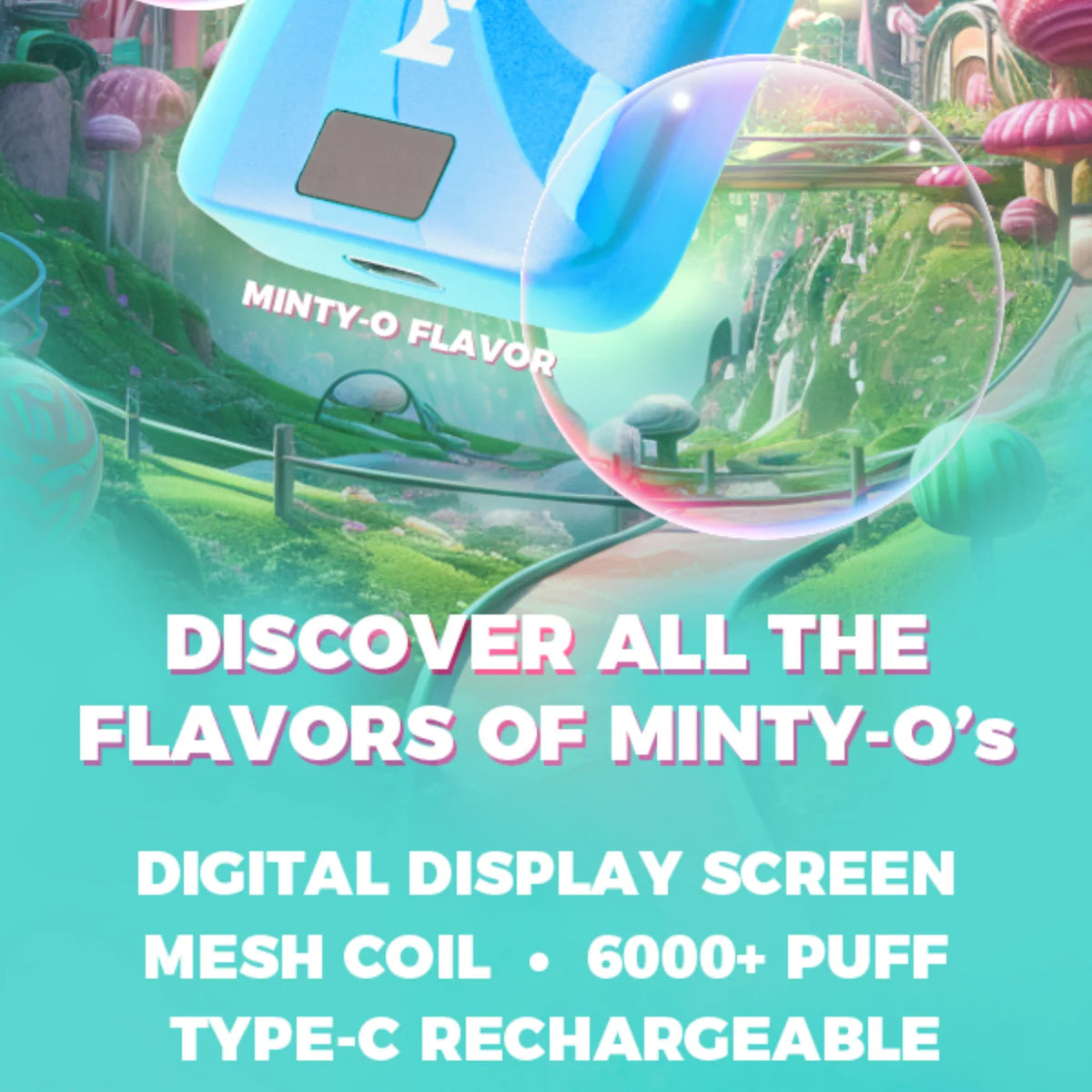 Mintopia 6000 Puff Disposable Vape - Which Aroma to Choose? – Apvs