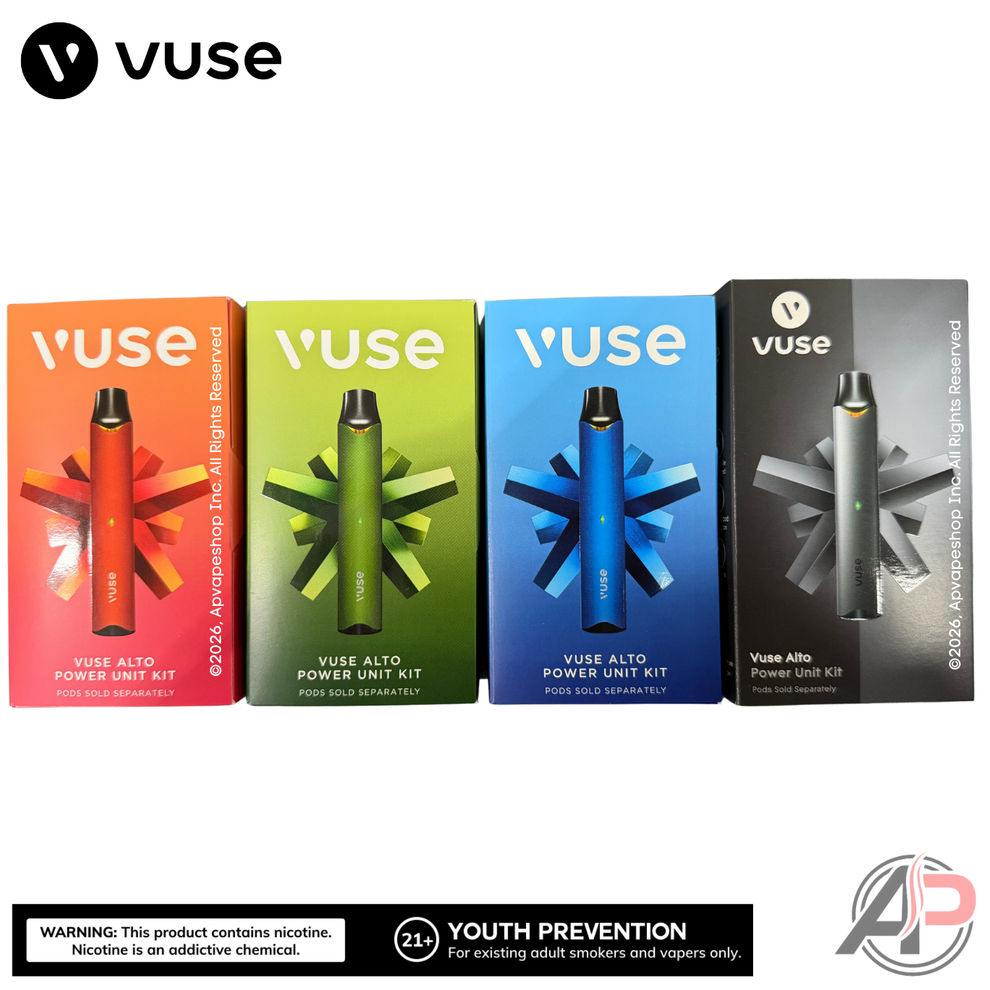 VUSE Battery Vuse Alto Vape Pods Blue, Red & More – Apvs