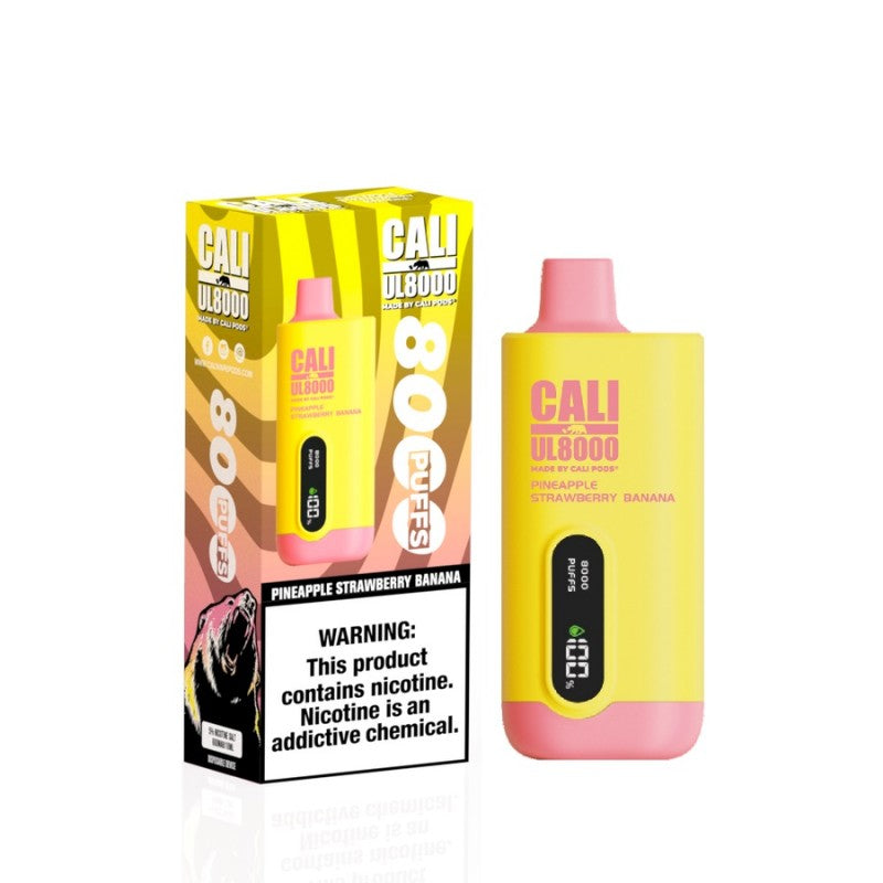 Cali UL8000 8K Puffs Disposable Vape All Flavors – Apvs