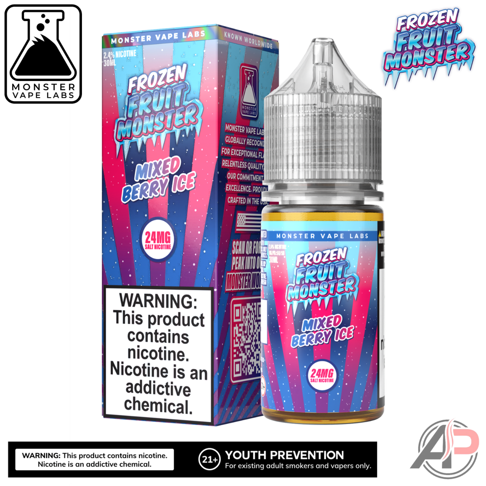 Mixed Berry Ice Salt Nicotine By Frozen Fruit Monster Vape Labs 30mL – Apvs