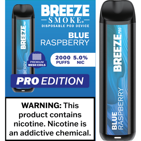 Breeze Smoke Pro Edition 2000 Puffs Disposable Vape – Apvs