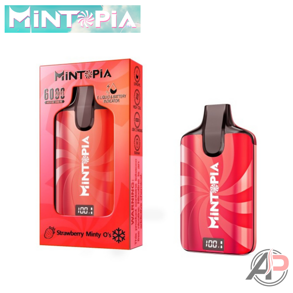 Mintopia 6000 Puffs Vape All Flavors – Apvs